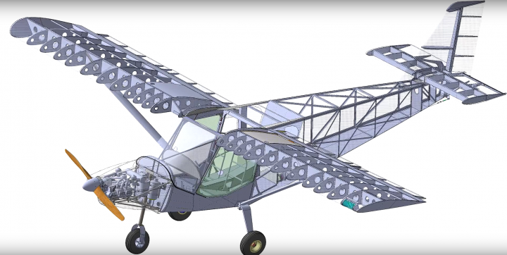Zenith un avión ultraligero creado en España UPV.