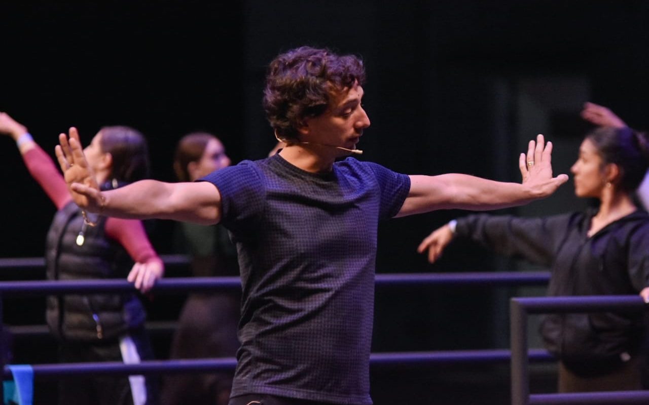 Y cinco, seis, siete y ocho..., Master Class del reconocido bailarin ...