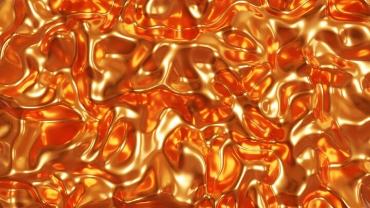 Describen la fusión de nanopartículas de oro en los fluidos que lo ...